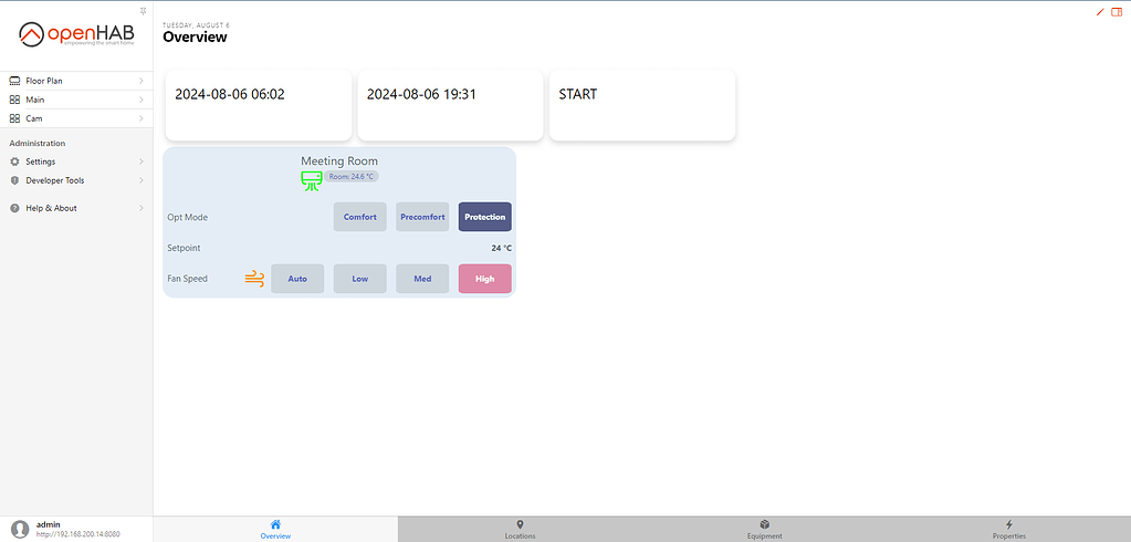 Responsiveness in custom widgets - openhab3 - openHAB Community