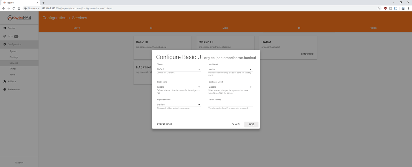 Openhab Basics Tutorial Part 4n Sitemaps And Uis Tutorials And Examples Openhab Community