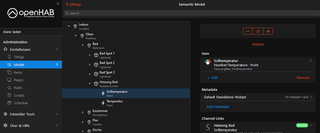 Radiator Setpoint Controller Items And Sitemaps Openhab Community