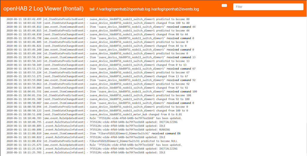 Error loading rule list - Beginners - openHAB Community