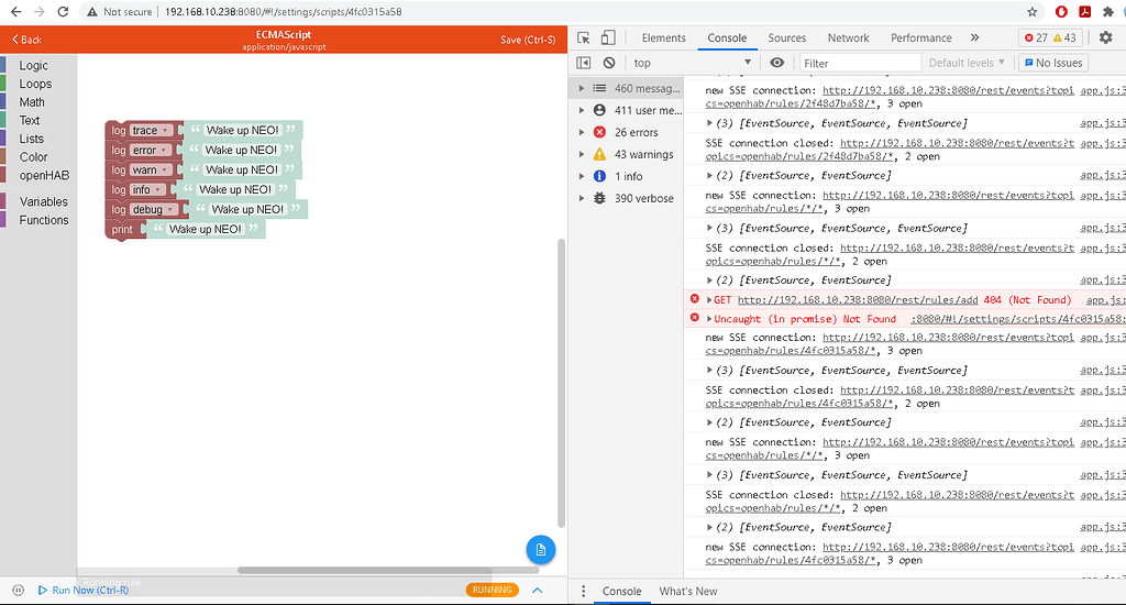 How to log in js rules? - Scripts & Rules - openHAB Community