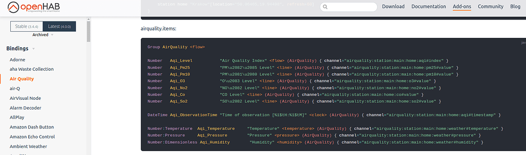 OH4 - Unicode characters in Item Textual Definition - Items & Sitemaps - openHAB Community