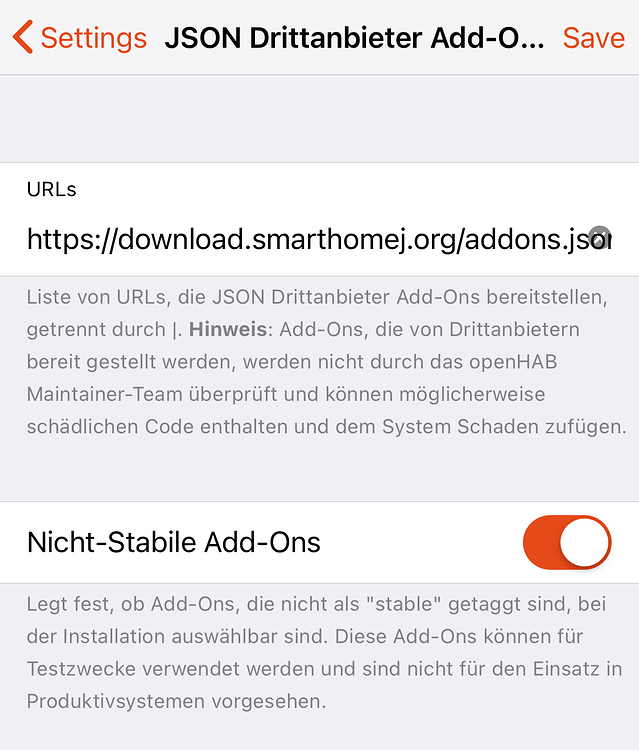 Install Tuya Binding with the 3th Party Methode - 3rd Party - openHAB ...
