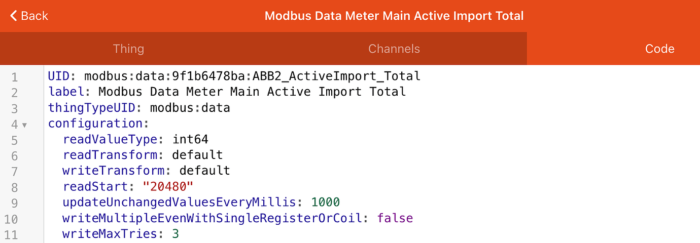 Modbus Data shows no data from Modbus poll - Beginners - openHAB Community
