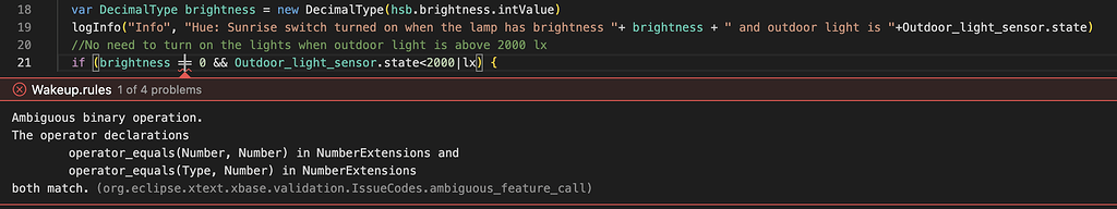 How to fix some scripting warnings from Visual Studio - Scripts & Rules - openHAB Community
