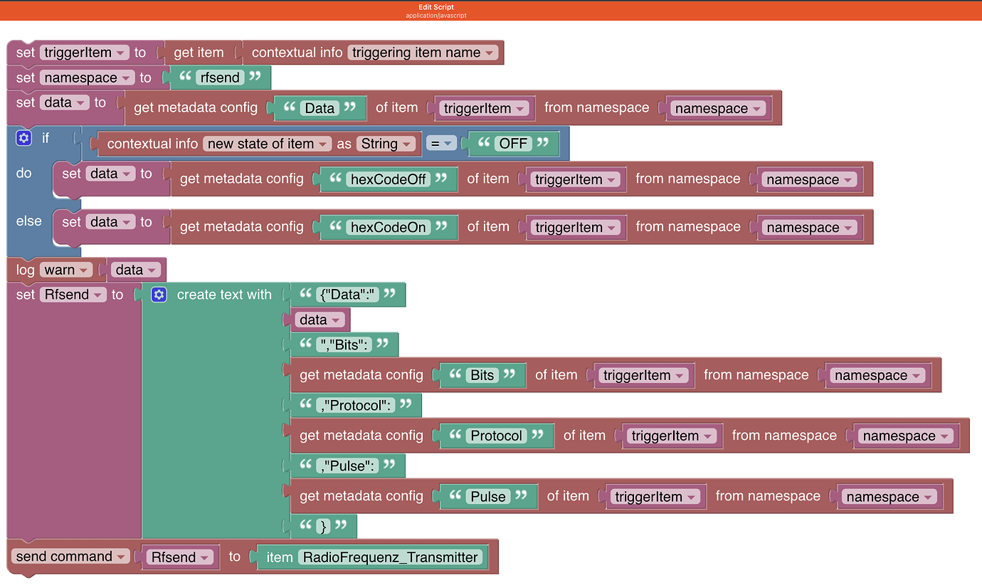 [Blockly] RF-Switches Example/Solution - Scripts & Rules - openHAB Community
