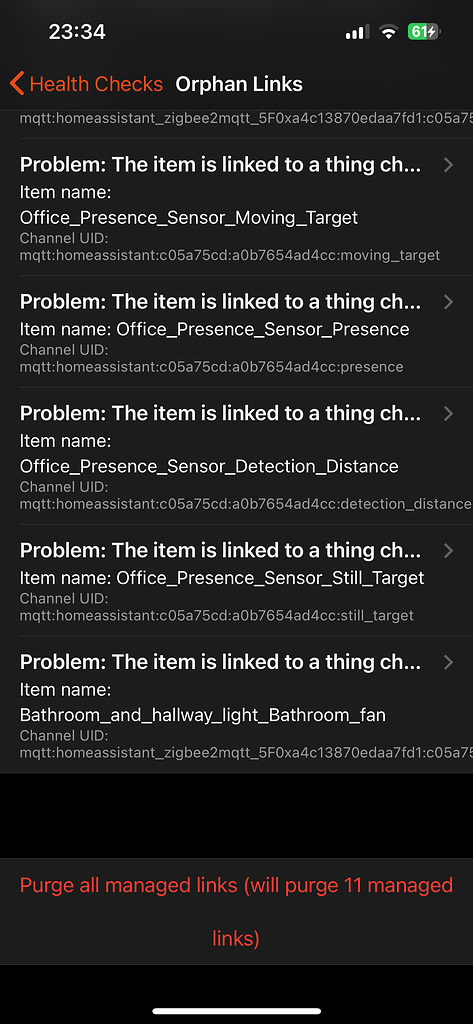 Mqtt autodiscovery Items being unlinked after restart - Beginners - openHAB Community
