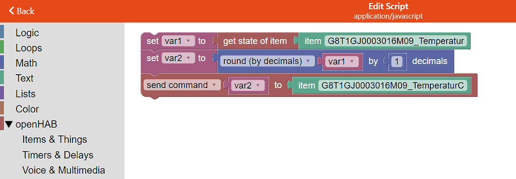 Blockly issues after OH4 upgrade - openHAB Community
