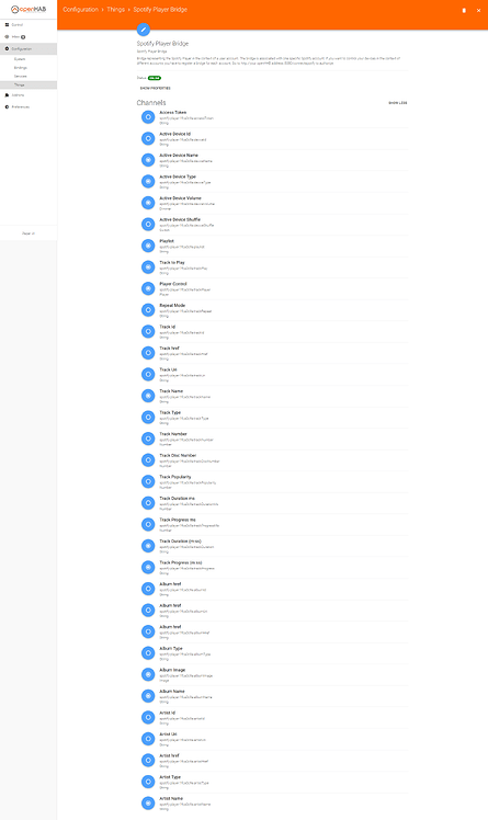 Spotify Connect Binding - Bindings - openHAB Community