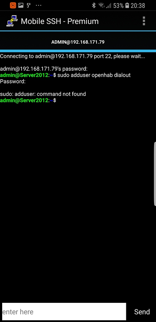 Synology NAS openHAB 2.3 USB Serial Port ZStick Aeotec - Beginners - openHAB Community