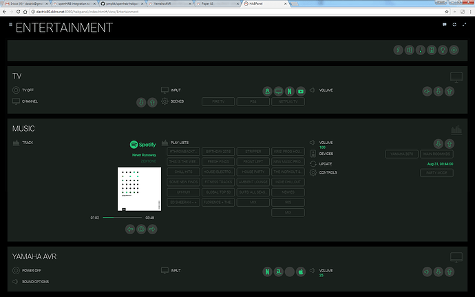 openHAB integration to Spotify Web Connect API (player) - Page 15 ...