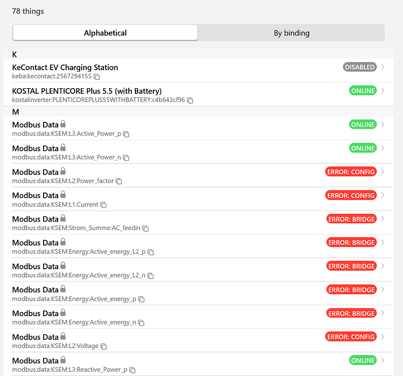 Modbus Configuration By Things File Items And Sitemaps Openhab Community
