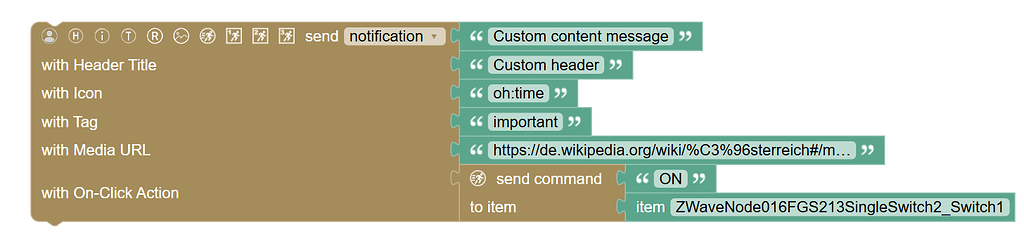 New notification blocks in OH4.3 (Problem) - Scripts & Rules - openHAB Community