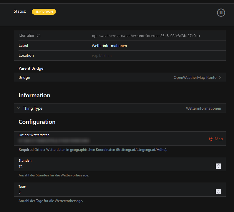 Get weather forecast for next using OpenWeather - Beginners - openHAB ...