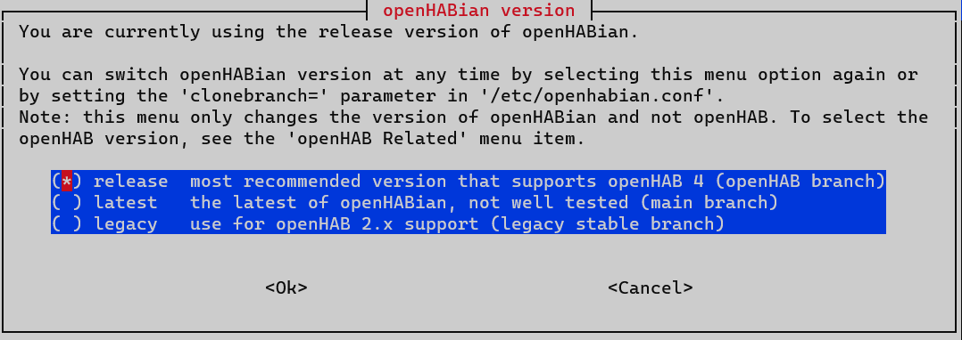 Openhabian Update To Version 4 Of Openhab Missing Requirement Runtime Beginners Openhab