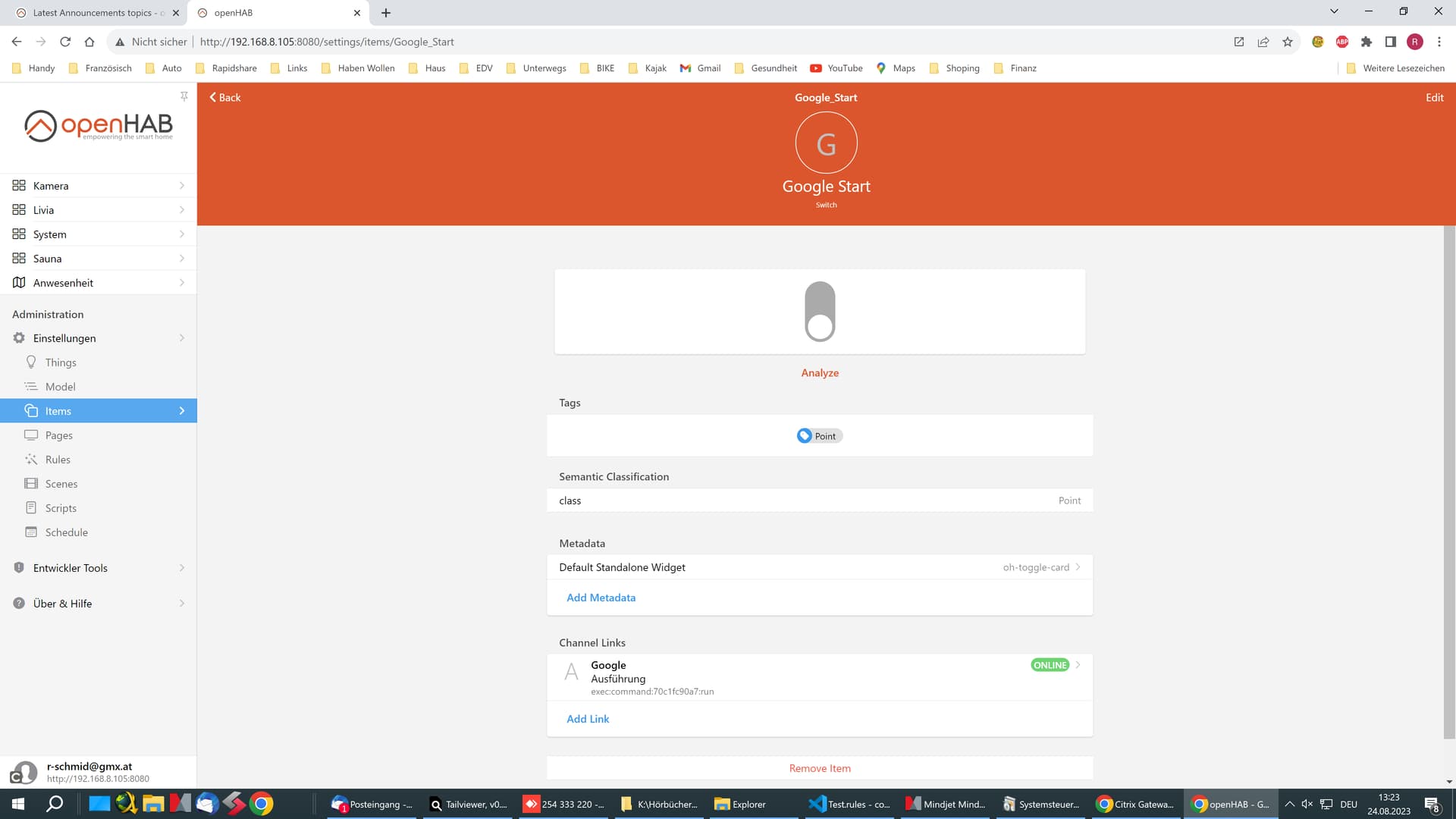 How to use the exec binding with Windows 10 - Beginners - openHAB Community