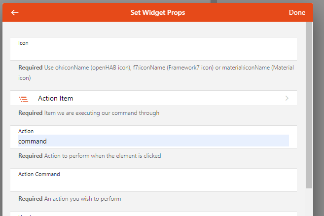 [OH3] Custom Widget same behavior as action select as in a item-list action - Development ...