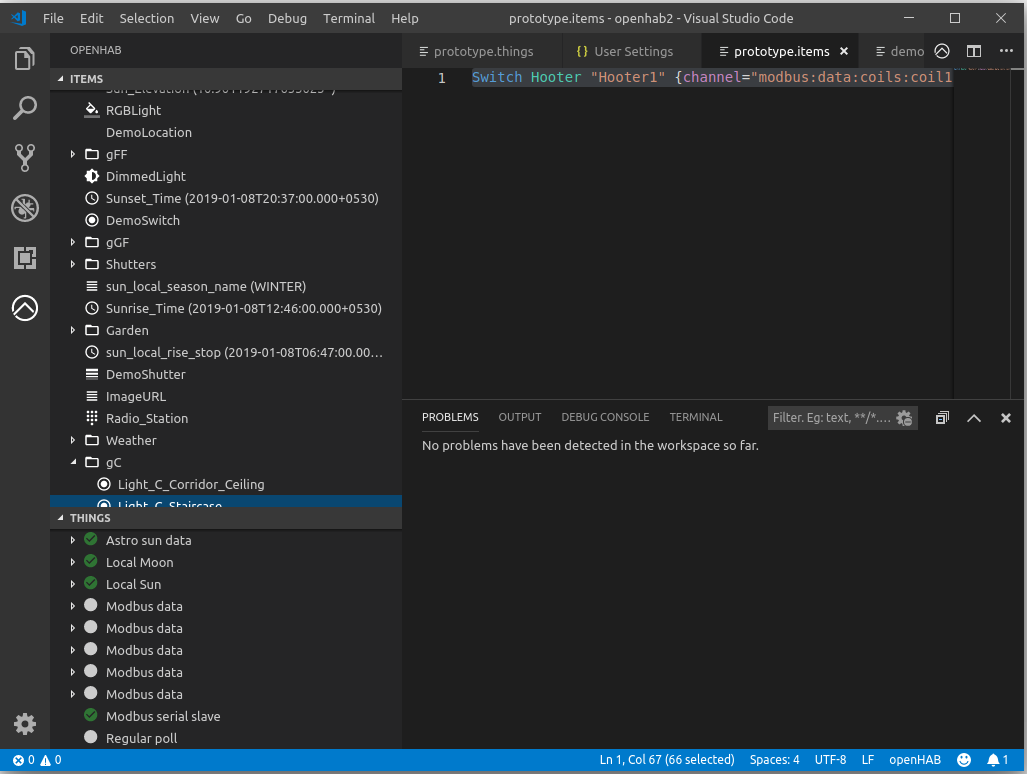 Unable to access openHAB from VScode - Page 2 - VS Code - openHAB Community