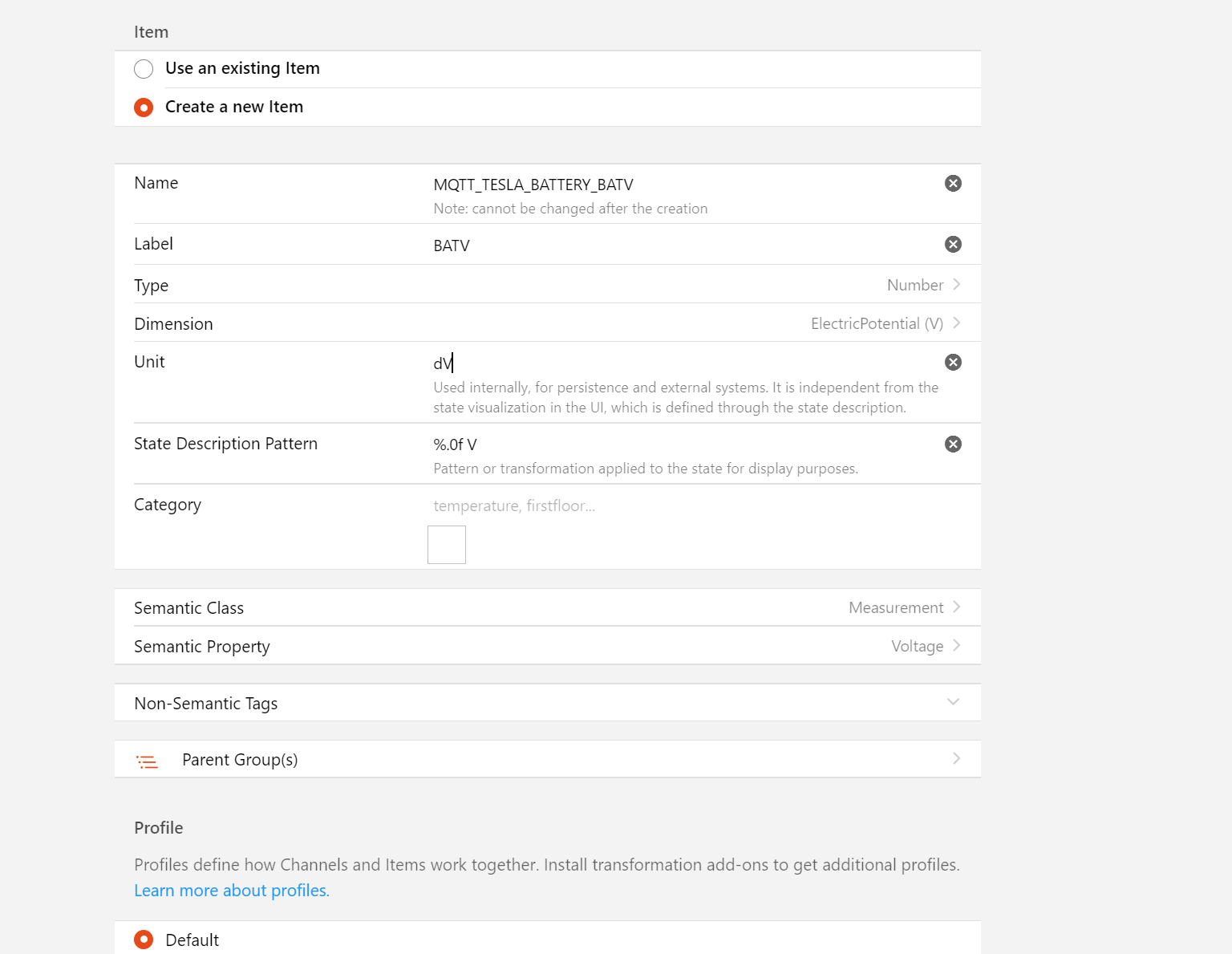 HV Battery voltage measurement - Scripts & Rules - openHAB Community