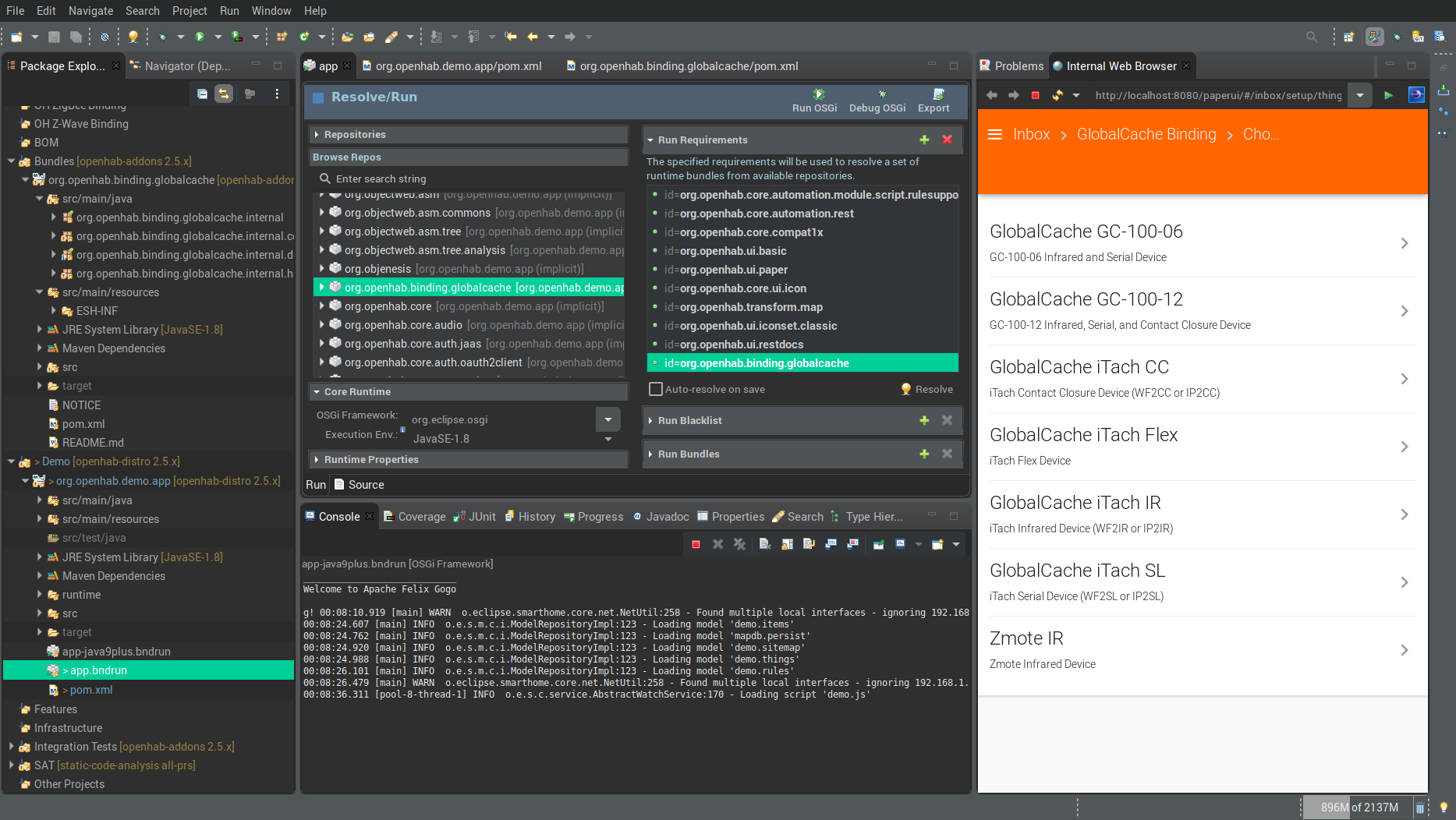 Missing Dependency Running The Demo App In Eclipse Page 2 Ide And Build Openhab Community