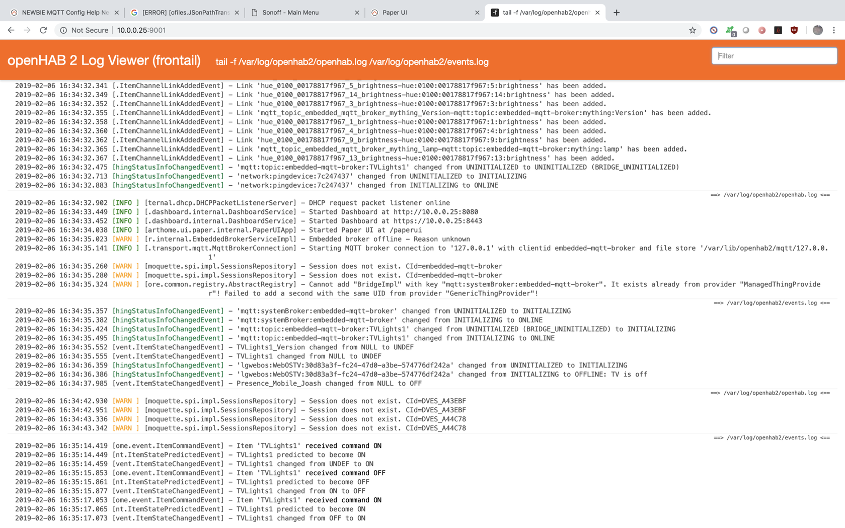 NEWBIE MQTT Config Help Needed - Page 4 - Beginners - openHAB Community