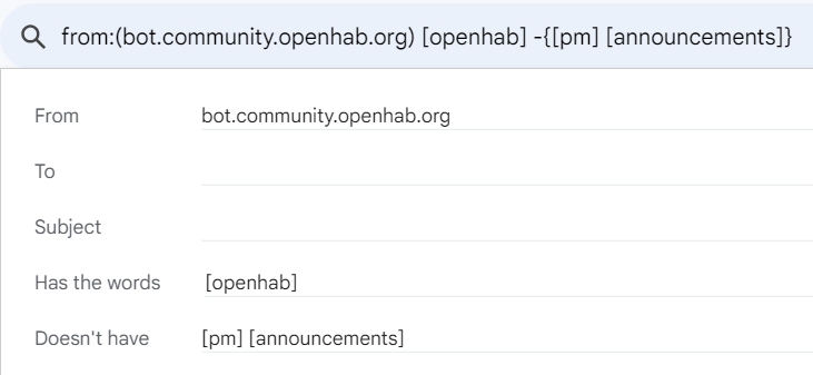 How to get openHAB announcements by email - Tutorials & Examples - openHAB Community