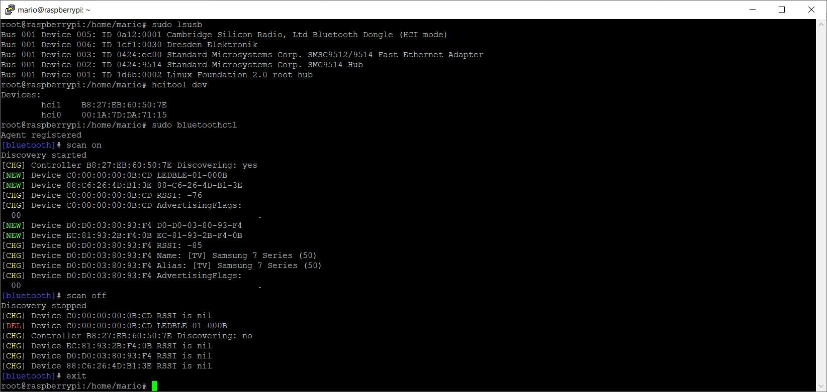 Connect Nano Bluetooth Adpater - Installation - openHAB Community