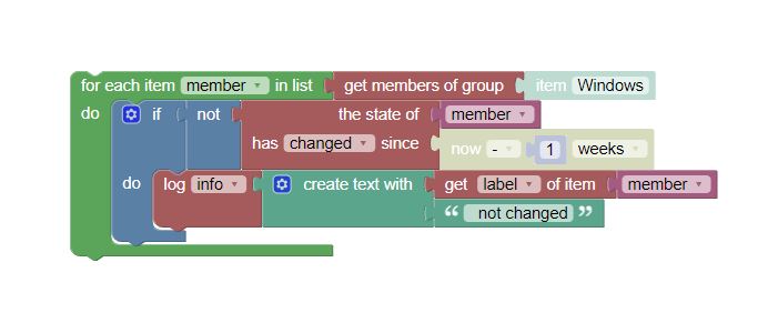 Group-Handling with blockly - Page 2 - Scripts & Rules - openHAB Community