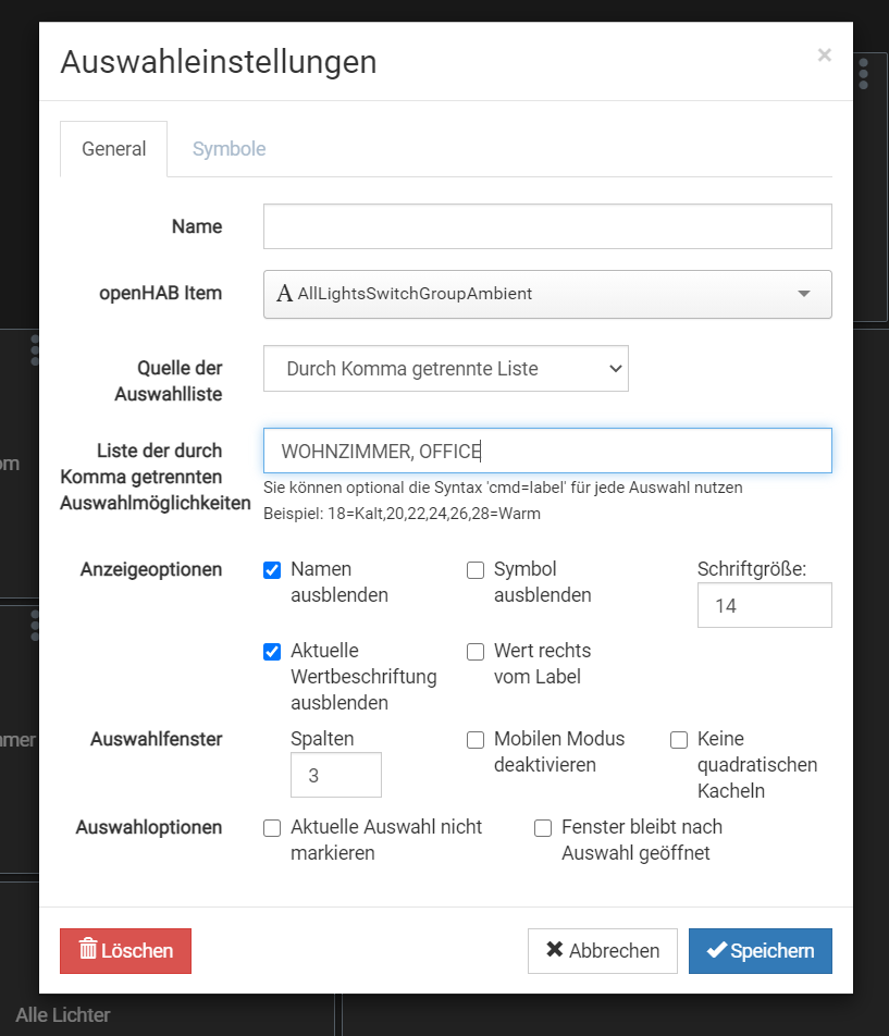 [SOLVED] Hab panel multi selection widget: only first selection works with rule? - HABPanel ...