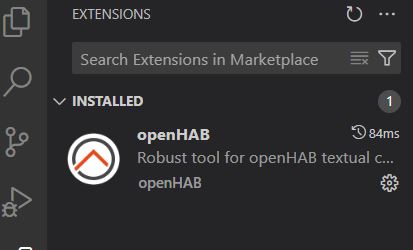 Visual Studio Code show values/states - 3rd Party - openHAB Community