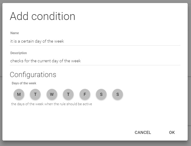 Error When Using Dayoftheweek Function In Paperui Rules Scripts And Rules Openhab Community