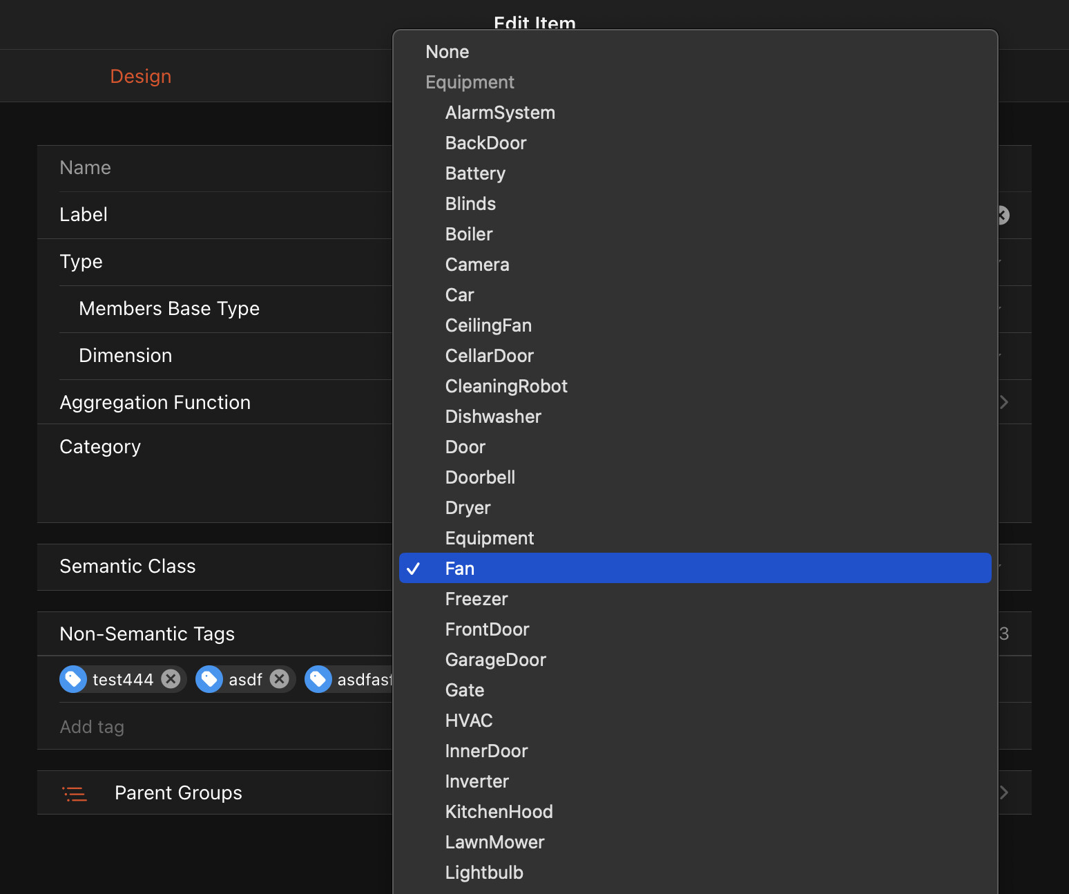 Item editor - Development - openHAB Community