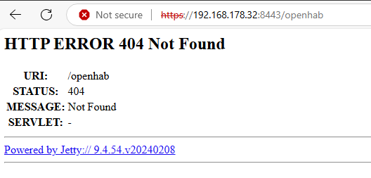 Openhab Gui Not Reachable In Docker Container Installation Openhab Community