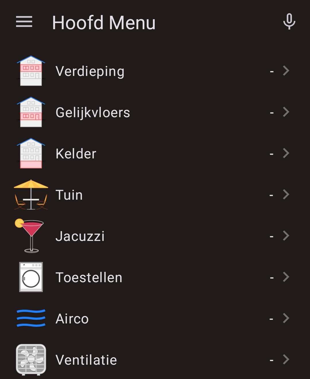 Text items without a value showing a dash in the android app - Items & Sitemaps - openHAB Community