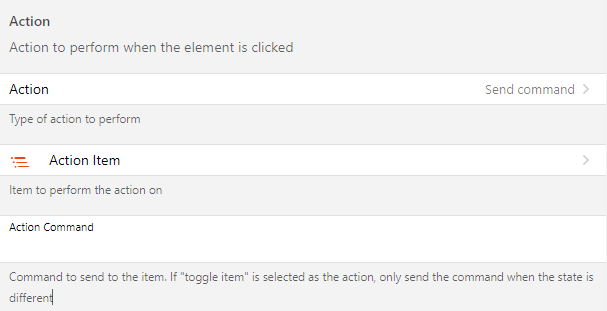 [OH3] Custom Widget same behavior as action select as in a item-list action - Development ...