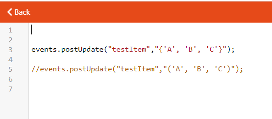 Drop-down List in oh-input-item - UIs - openHAB Community