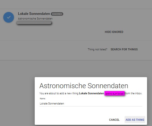 Solved Astro Binding Seems To Ignore Auto Ignore From Paper Ui Oh 25 M1 Bindings Openhab