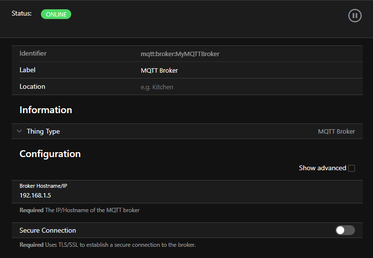 MQTT in OH3, things offline, items do not refresh - Migration - openHAB Community