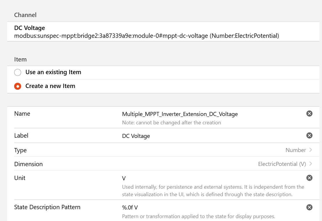 Channel from xml file behaves different than channel created from code - Add-ons - openHAB Community