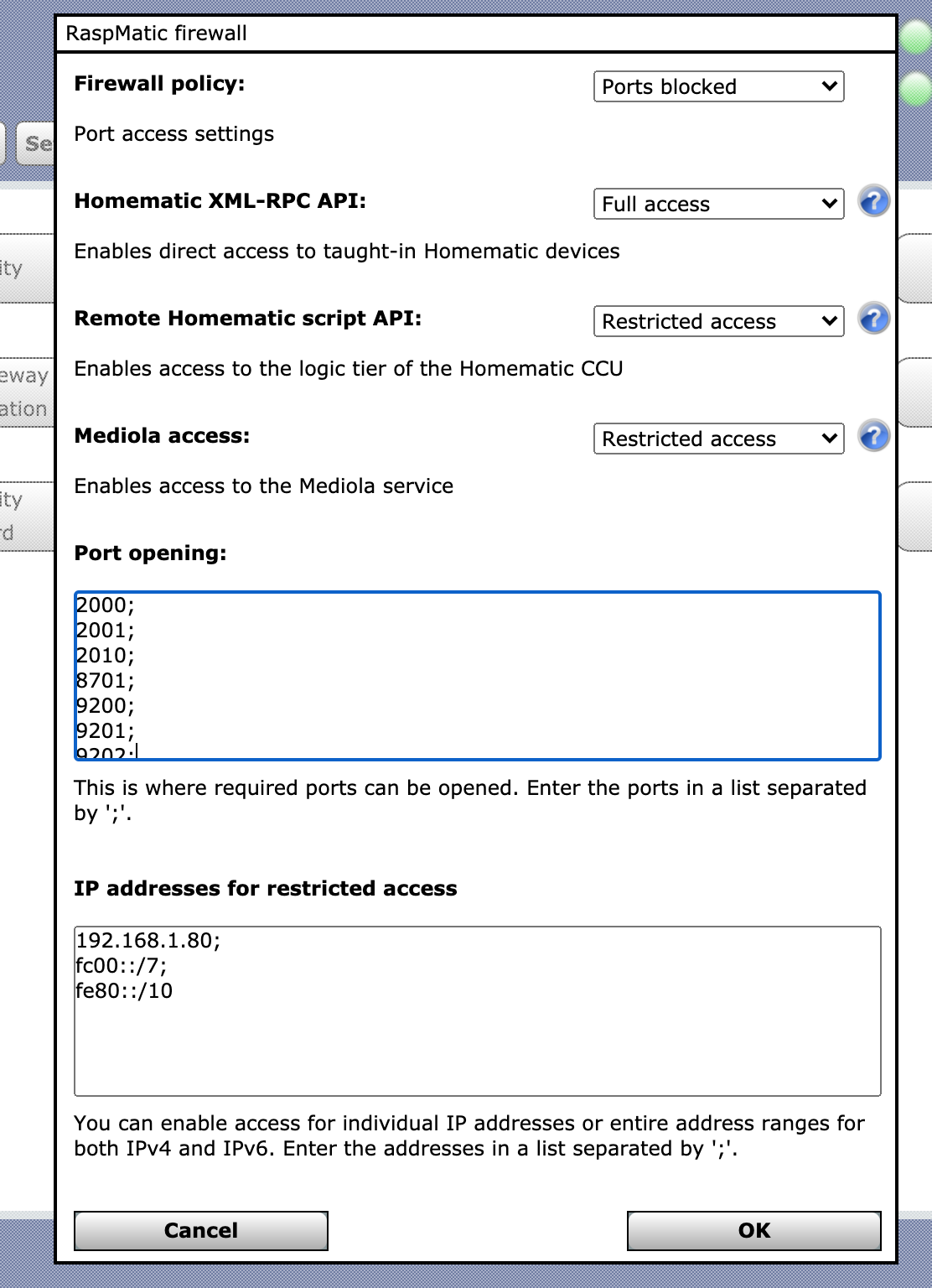 Homematic binding connection problem with Raspberrymatic - Bindings - openHAB Community