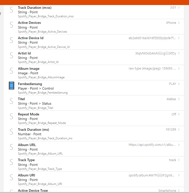 OH4 - Spotify widget - Beginners - openHAB Community