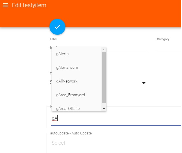 Assign a group to an existing item(Paper UI) - Beginners - openHAB ...