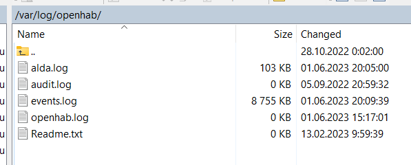 Write my own log from the rule - Page 2 - Beginners - openHAB Community