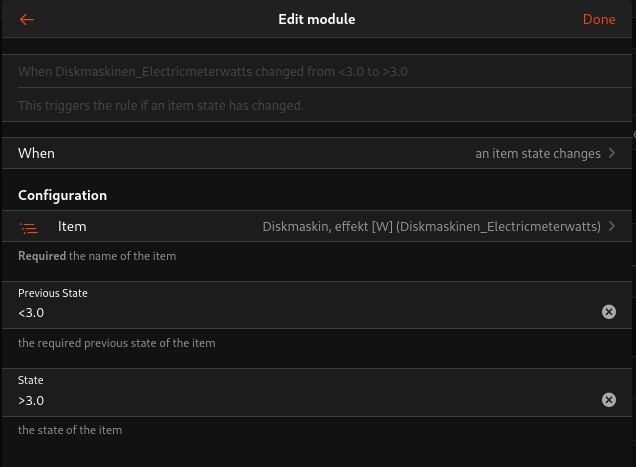 Strange behaviour in Rules UI using previous state of item - Scripts & Rules - openHAB Community