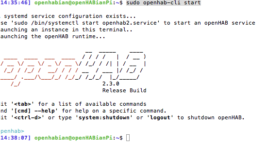 [SOLVED] No Connection to openhabian after clearing cache - Beginners - openHAB Community