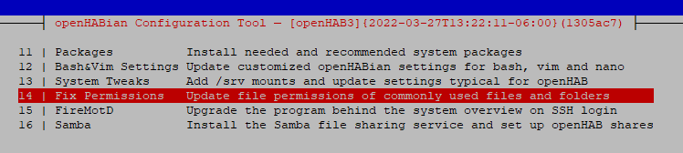 Restore - correct path? - Beginners - openHAB Community