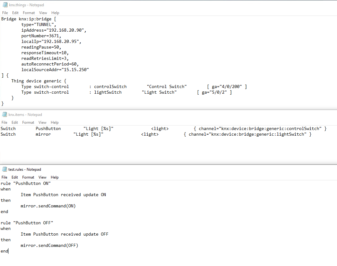 Rules does not trigger - KNX - Scripts & Rules - openHAB Community