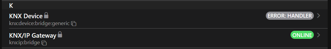 OH3 - KNX:Status: UNINITIALIZED HANDLER_CONFIGURATION_PENDING - Beginners - openHAB Community