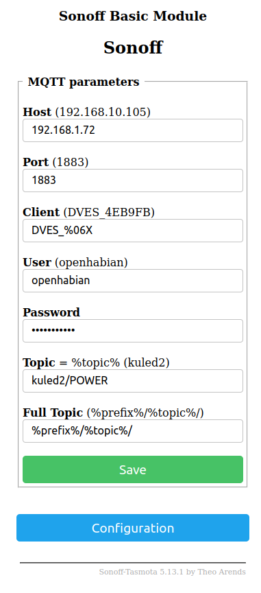 Sonoff Tasmota with MQTT Binding 2.4 (using config files) - Page 5 - Solutions - openHAB Community