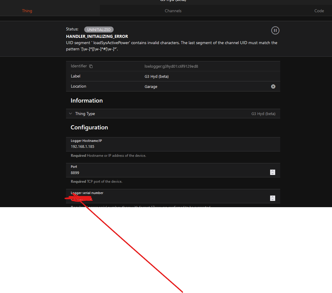 LswLogger Binding [Sofar/Omnik/IE wifi/eth stick for SolarmanPV ...